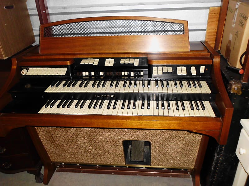 Hammond Model E-112 Electric Organ - Hardwood | Reverb