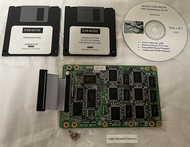 KORG EXB-MOSS DSP Synthesizer Board, Mint Condition | Reverb