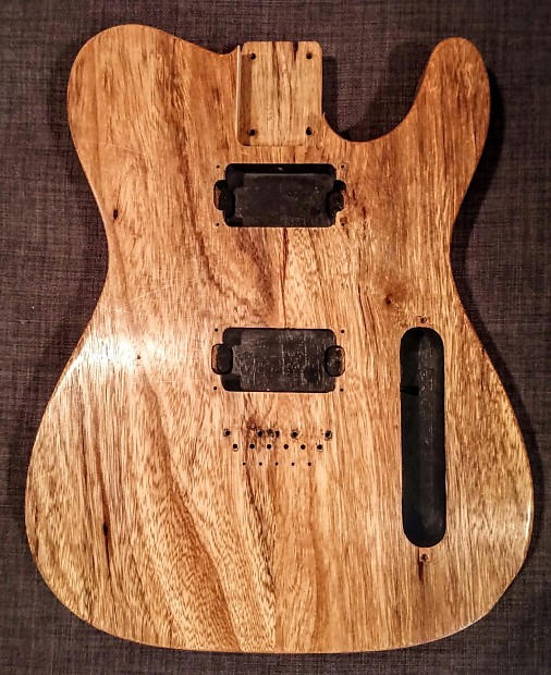 Korina Telecaster Body Satin Natural Finish | Reverb