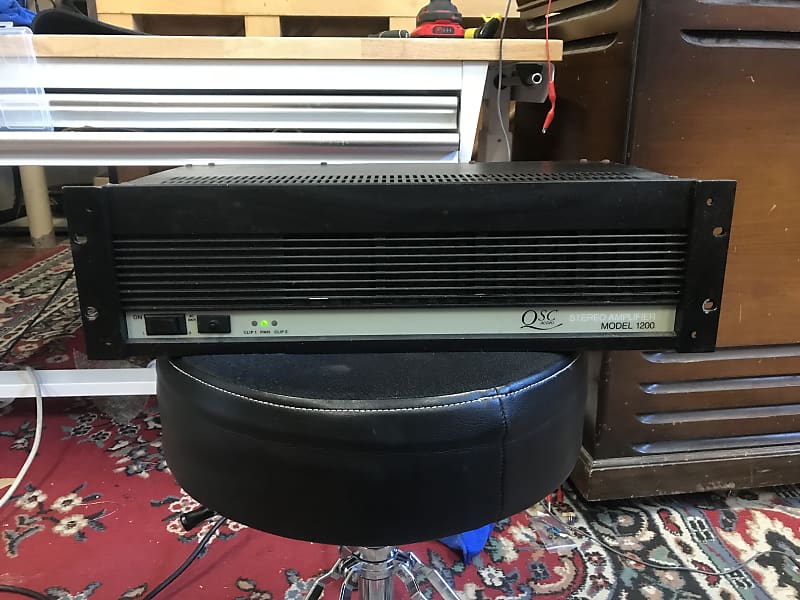 Qsc 1200 Stereo Amplifier | Reverb