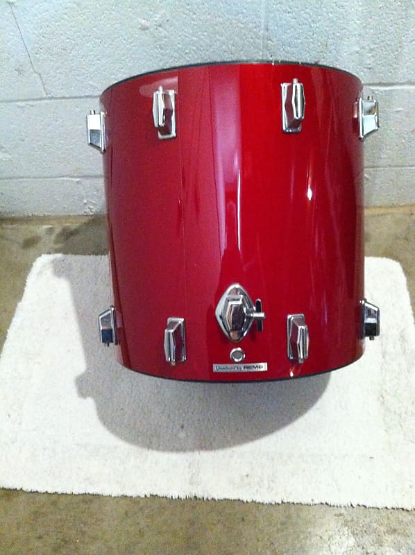 Floor Tom Shell 16" Cherry Red | Reverb