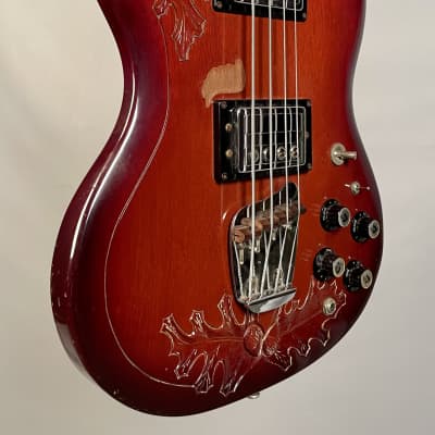 Guild JS-2 'Carved' Bass 1973 | Reverb