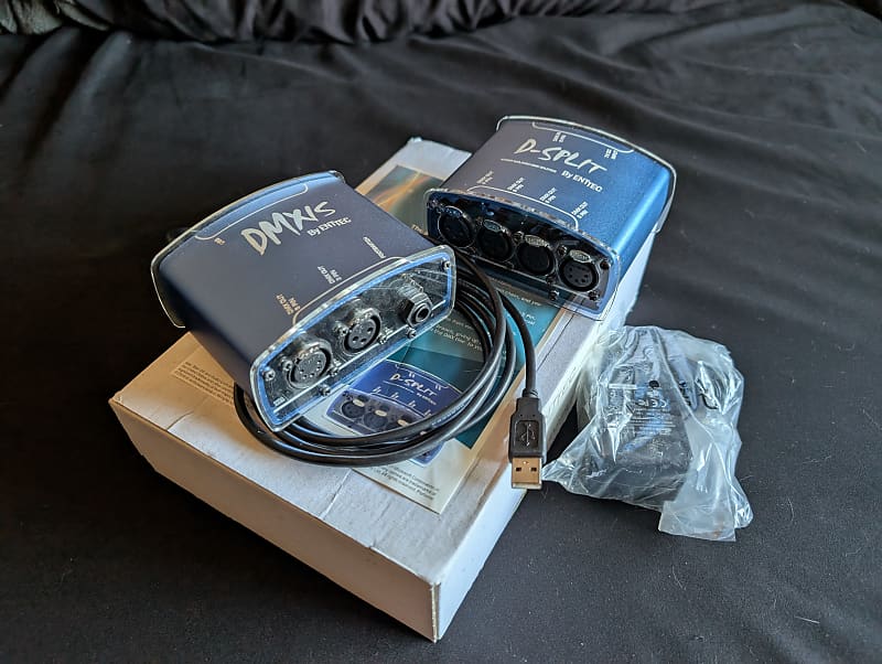 Enttec DMXis & D-SPLIT | Reverb