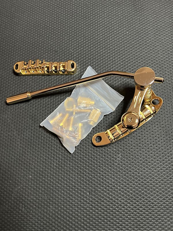 Duesenberg Trem II Tremolo 2022 - Gold W/ Roller saddle | Reverb