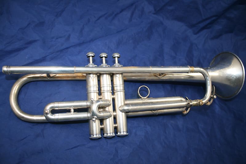 Conn 22B New York Symphony Bb trumpet 1928 Silver | Reverb