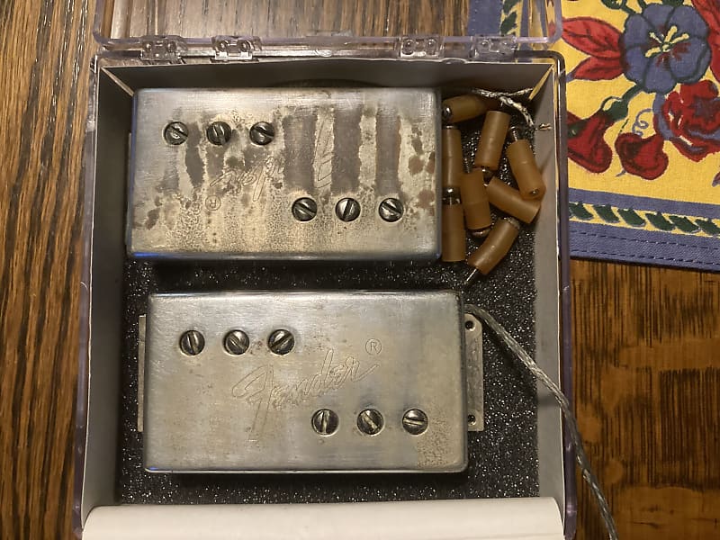 original 1970s Fender Wide-Range Humbuckers, measure 10.1k & | Reverb