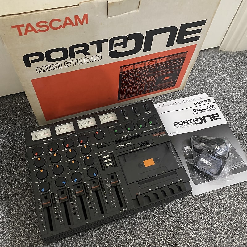 (Rare) TASCAM Porta One Ministudio 4-Track Cassette | Reverb UK
