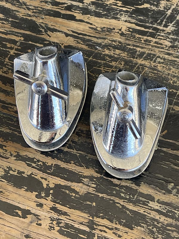 Ludwig Bass Drum Spur mounts w screws | Reverb