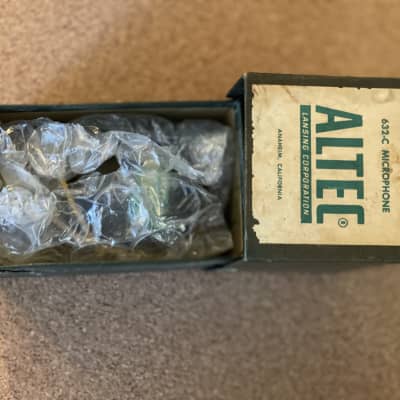 Altec 632-c Salt Shaker Mic 1940’s Original Box! | Reverb