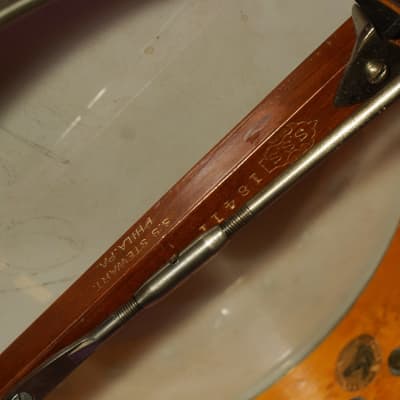 1897 SS Stewart Special Thoroughbred 5-String Openback Banjo | Reverb