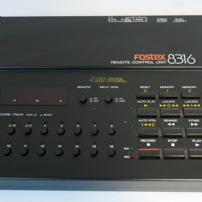 Fostex 8316 Remote Control | Reverb