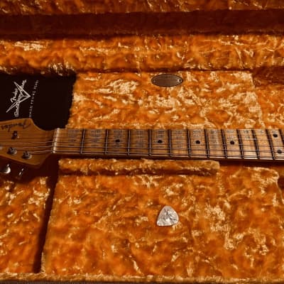 Fender Stratocaster Red Hot Custom Shop limited edition heavy | Reverb