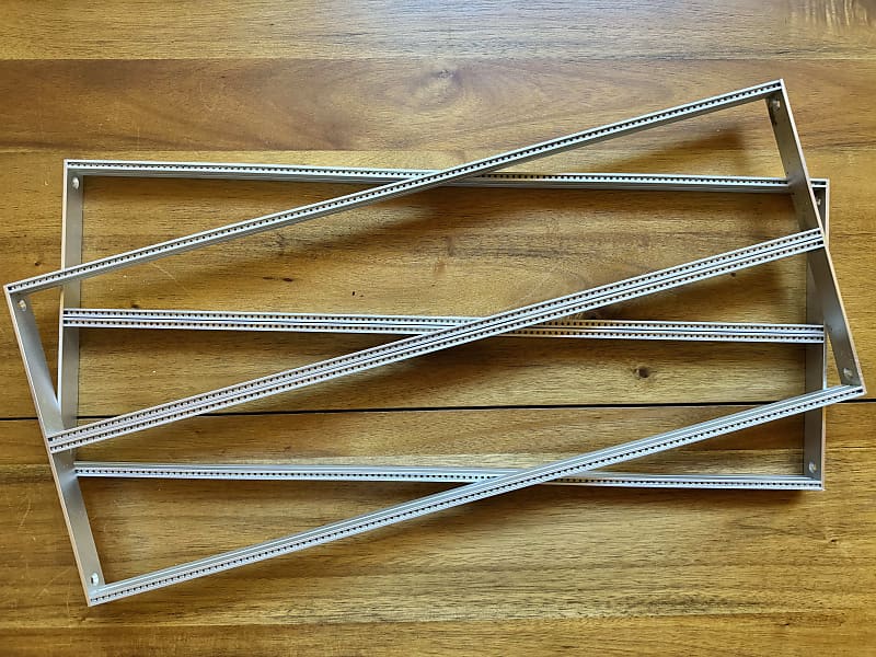 Eurorack Rails 168 HP 2.5 mm Eurorack Rails & Brackets | Reverb