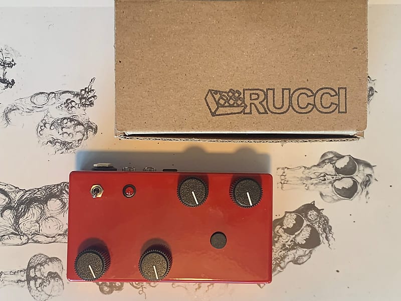 Rucci Electronics 8-Bit Synthesizer Dark Cherry Red | Reverb