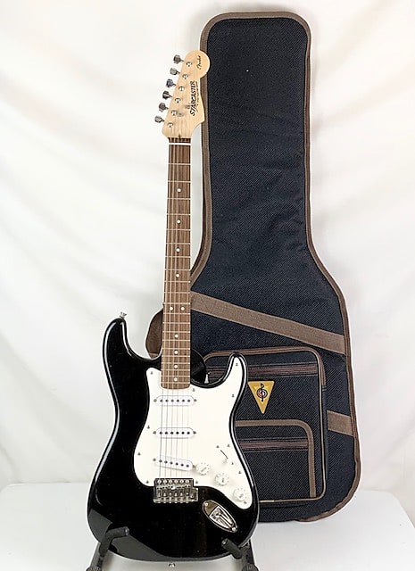 Fender Starcaster 2003 Black Made in China | Reverb