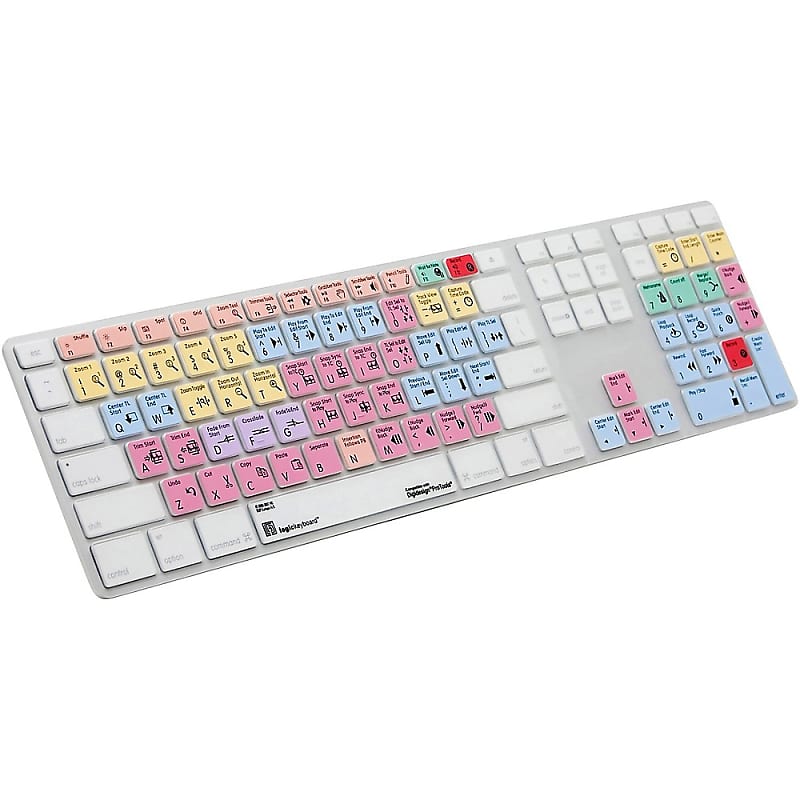 Logickeyboard LogicSkin Avid Pro Tools Full-Size Keyboard | Reverb