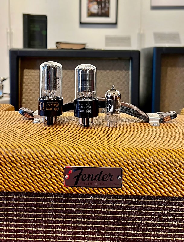 Fender Tweed Princeton (5F2)/Champ (5F1) Vintage Tube Kit | Reverb