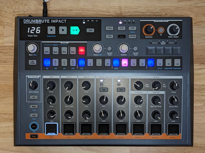 Arturia DrumBrute Impact 2020 - Black | Reverb