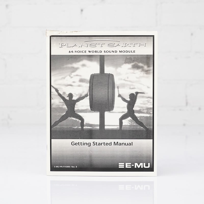 E-MU Planet Earth 64-Voice Sound Module Getting Started | Reverb