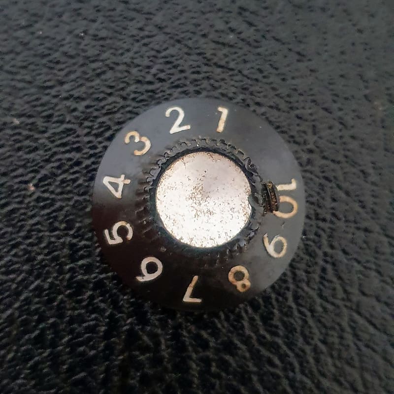 Vintage Fender Blackface Amplifier Knob 1963 1964 1965 1966 | Reverb