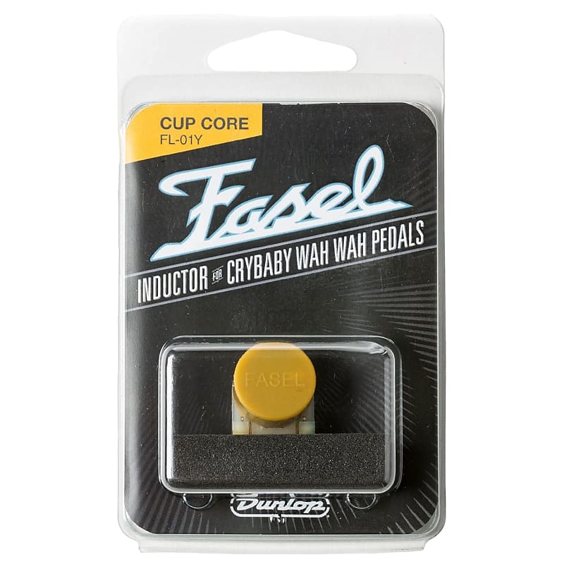 Dunlop FL01Y Cry Baby Fasel Inductor, Yellow, Cup Core | Reverb