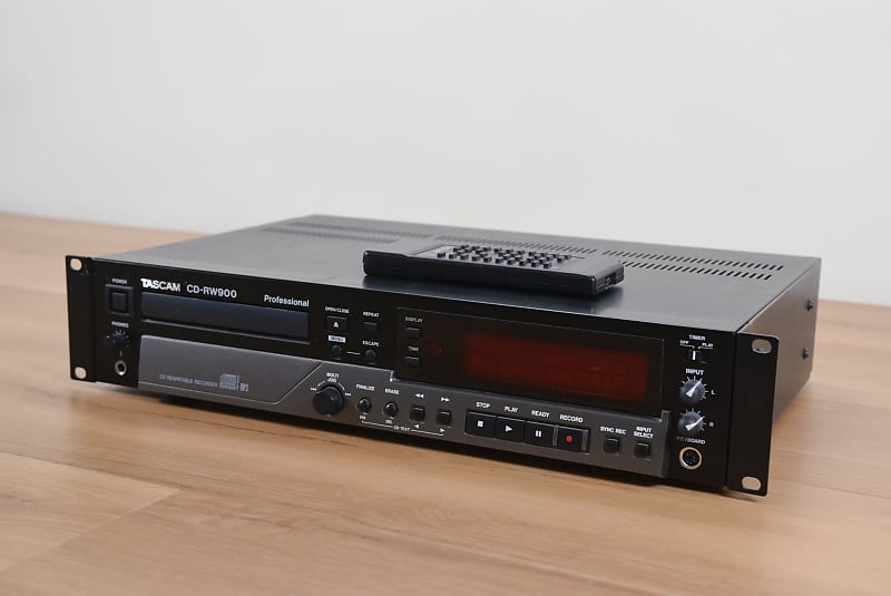 TASCAM CD-RW900 Professional Rackmount CD Recorder/Player | Reverb