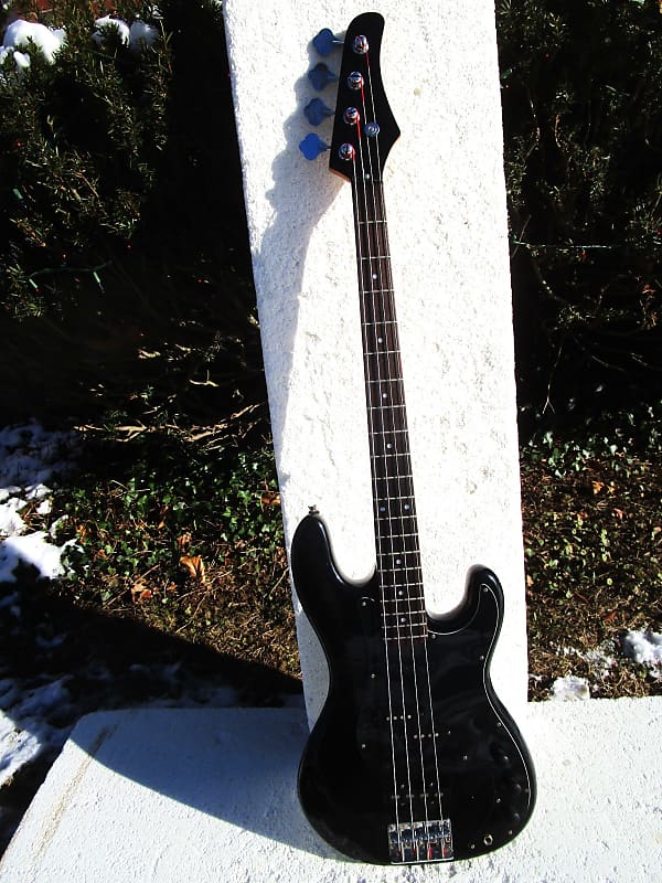 Cort 4 String Bass Guitar, 1980's, Korea, P & J Pickups, Very | Reverb