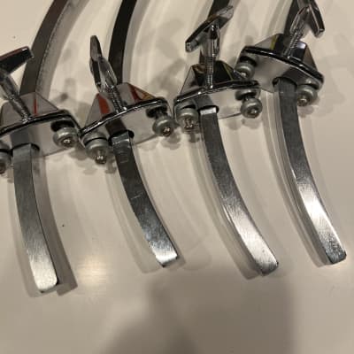 Ludwig Vintage Ludwig Bass drum spur Circa 1982 - Chrome | Reverb