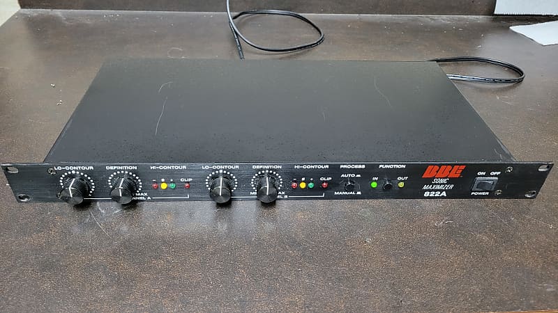 BBE 822A Sonic Maximizer 1980s - Black | Reverb