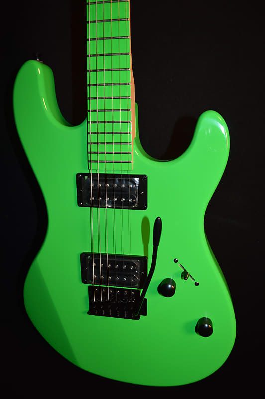 Dean Czone Custom Zone Nuclear Green Electric Guitar - Brand | Reverb