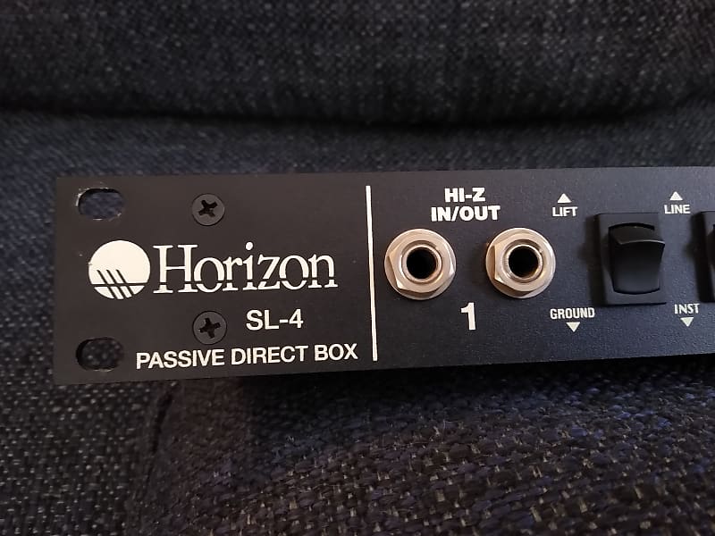 Rack Mount DI, 4-channel direct box, RapcoHorizon SL-4 | Reverb