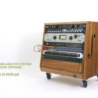 Munstre 10u ƒ-series ventilated audio rack - casters - NEW - | Reverb