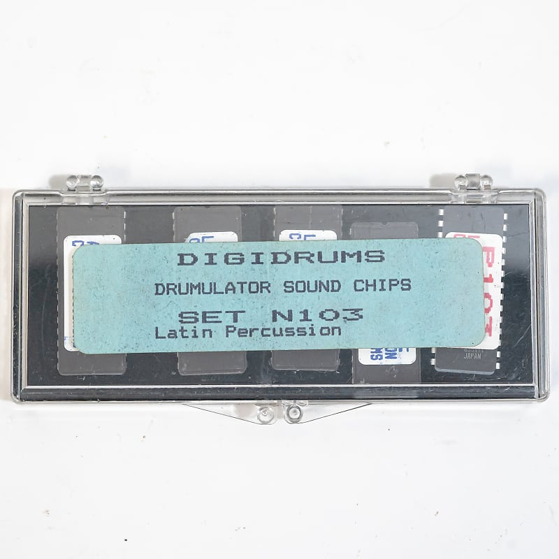 EMU Digidrums Drumulator Sound Chips Set N103 Latin | Reverb UK