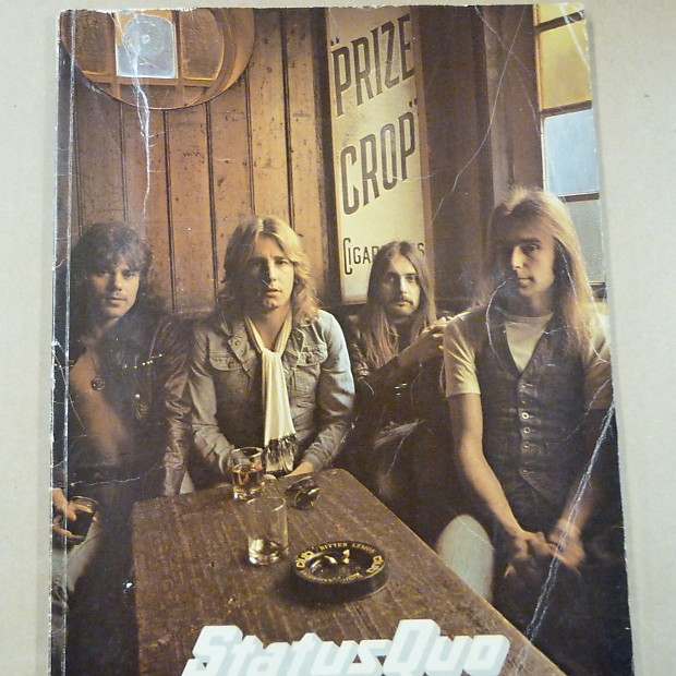 songbook STATUS QUO , 1975 | Reverb