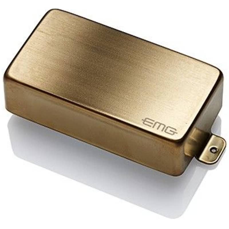 EMG H4 Passive Humbucker Pickup, Brushed Gold | Reverb