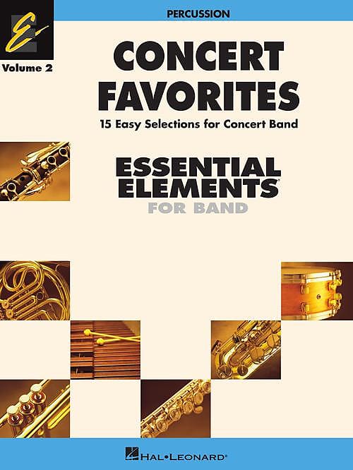 Concert Favorites Vol 2 Percussion Essential Elements Band | Reverb