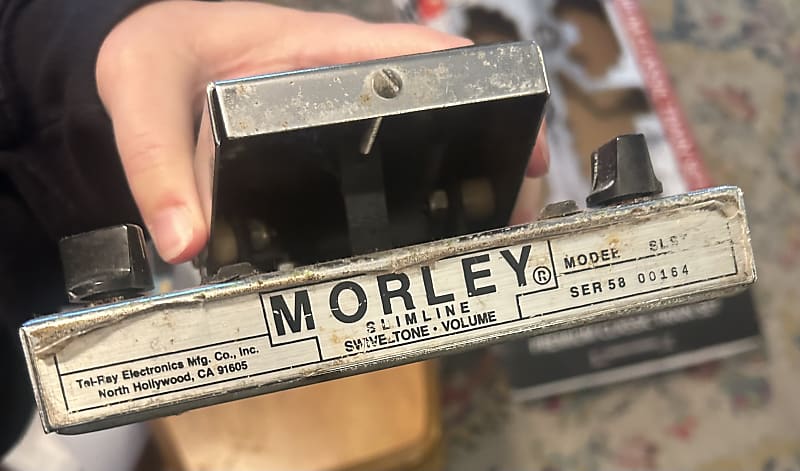 Morley Vintage Slimline Swiveltone Volume Pedal 70’s to 80’s | Reverb