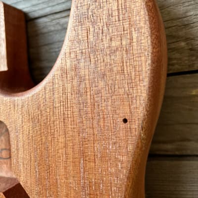 Solid Body Guitar Telecaster Mahogany massive TL Tele Project | Reverb