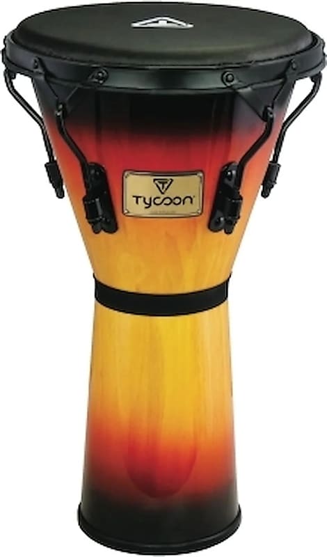 Supremo Sunburst Series Djembe - 13 inch. Key-Tuned Djembe | Reverb