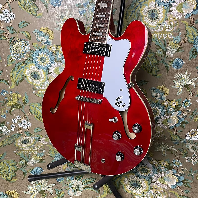 Epiphone Riviera CA Reissue Cherry | Reverb