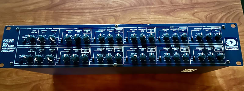 Symetrix 552e Dual Channel 5 Band EQ | Reverb