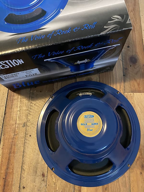 Celestion Alnico Blue 15W 8-Ohm Guitar Amp Speaker 2022 | Reverb