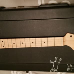 USACG Strat neck, 24.75" conversion neck - Gibson scale on | Reverb