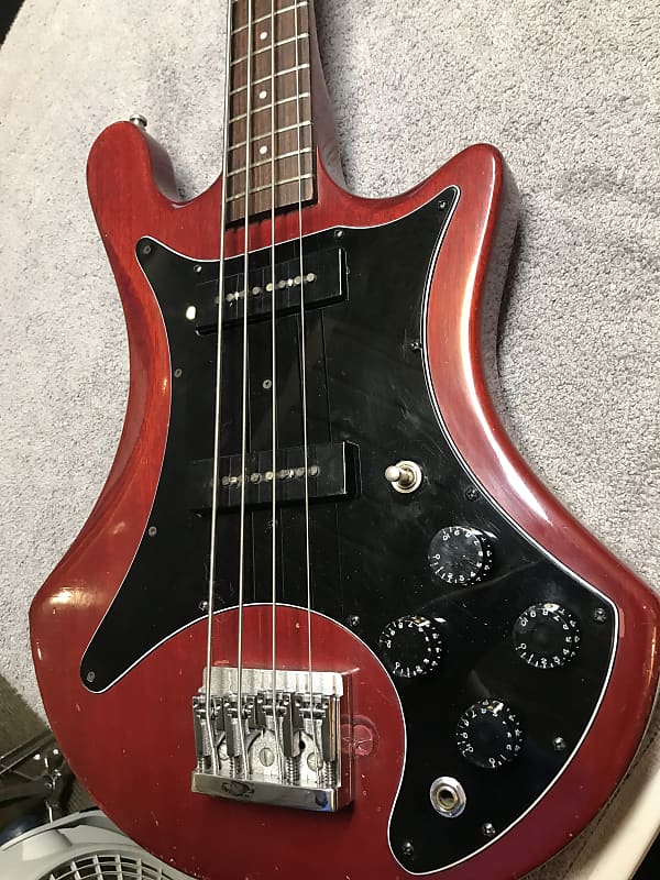 Guild B-302 Bass 1977 Mahogany | Reverb