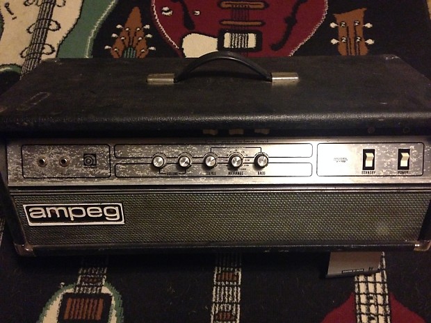 AMPEG V4B 1976 Black | Reverb