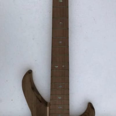 DIY 5 String Bass Guitar Body with Nekc Thru DIY Project | Reverb