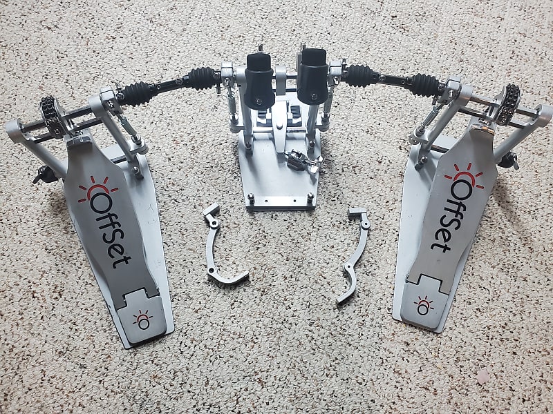 OffSet Eclipse Double Bass Drum Pedal w/Direct Drive | Reverb