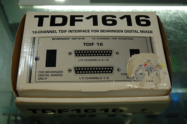 Behringer TDF1616 16-Channel TDIF Interace for Behringer | Reverb