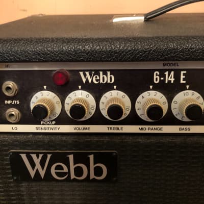 Webb 614-e pedal steel amp | Reverb