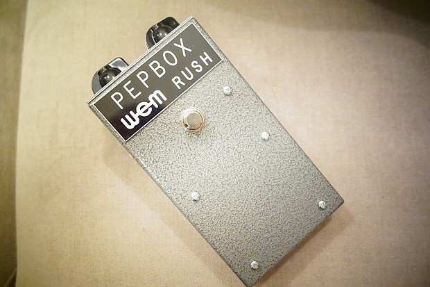 British Pedal Company WEM Pep Box fuzz | Reverb